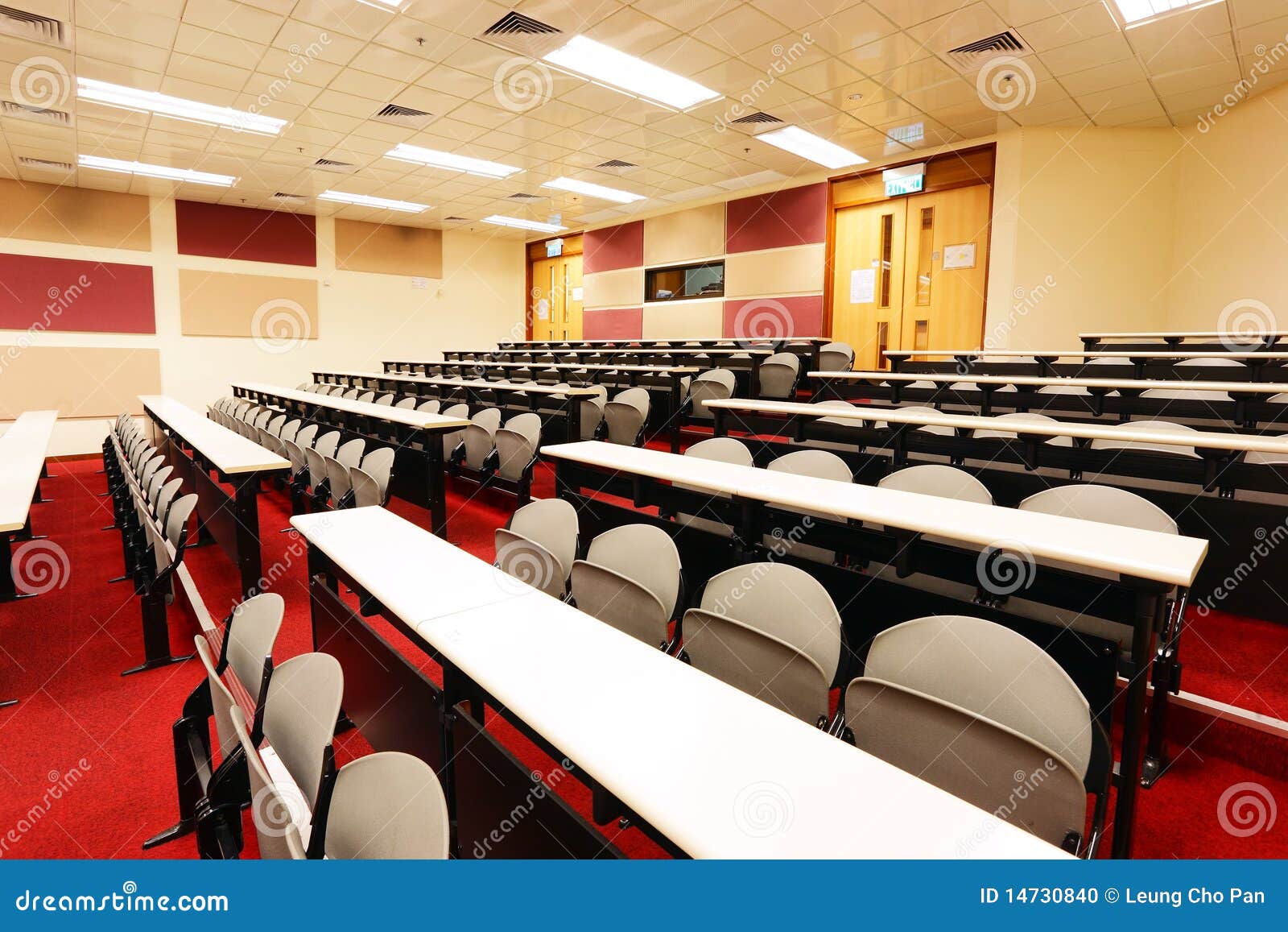 Lecture room stock photo. Image of empty, seminar, school - 14730840