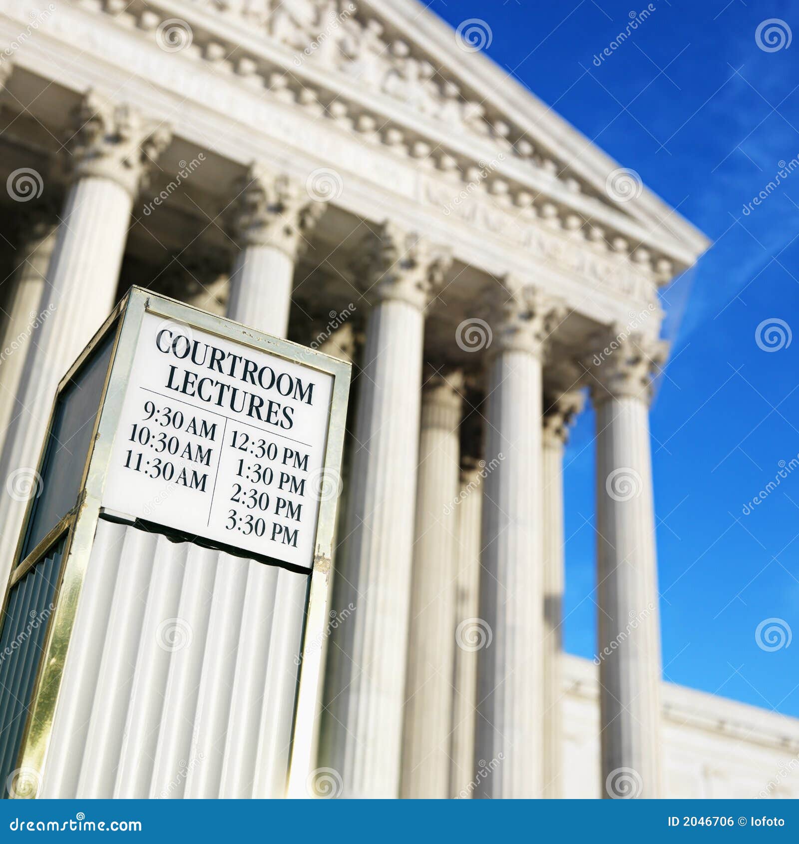 Lecture schedule sign stock photo. Image of architecture - 2046706