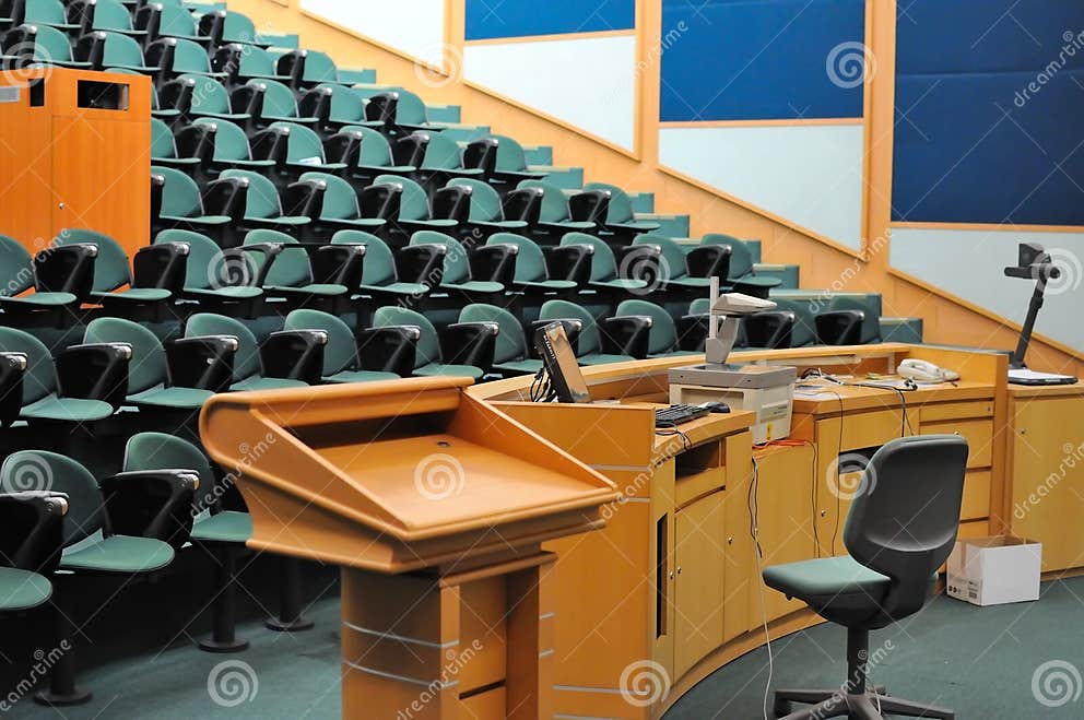 Lecture theater stock image. Image of lecture, learning - 15388305