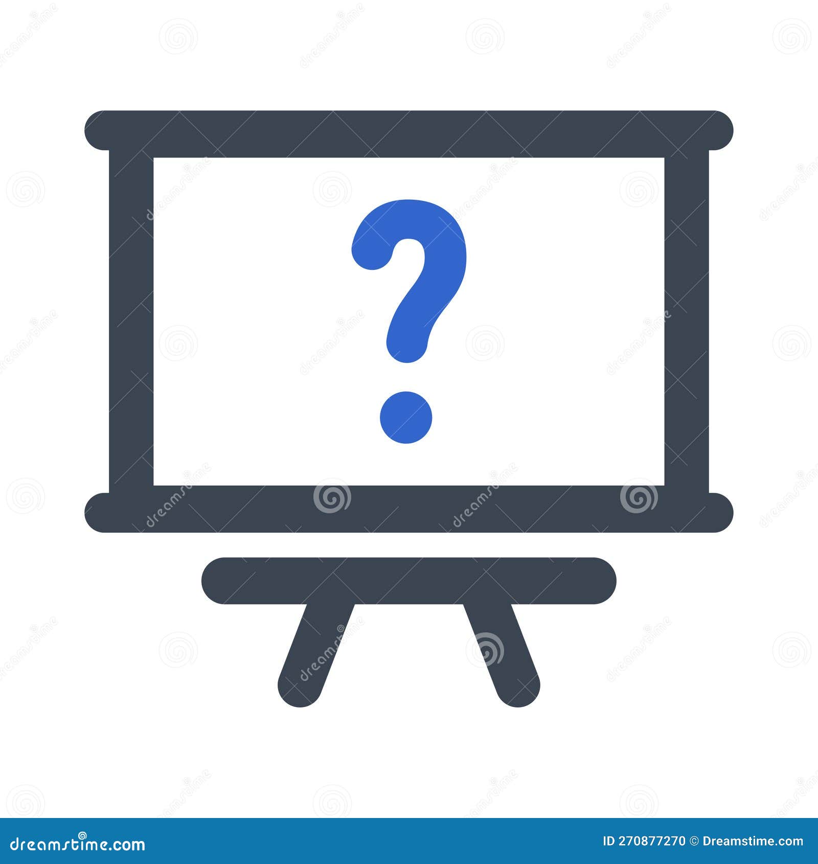 Lecture topic icon stock vector. Illustration of presentation - 270877270