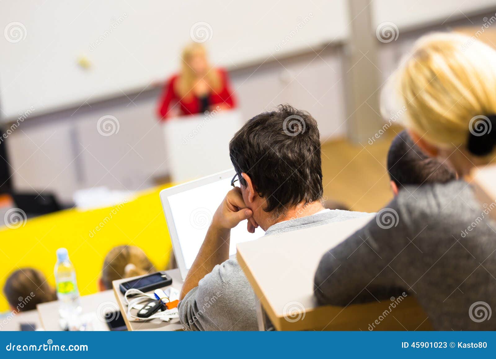 Lecture at university. editorial stock photo. Image of meeting - 45901023