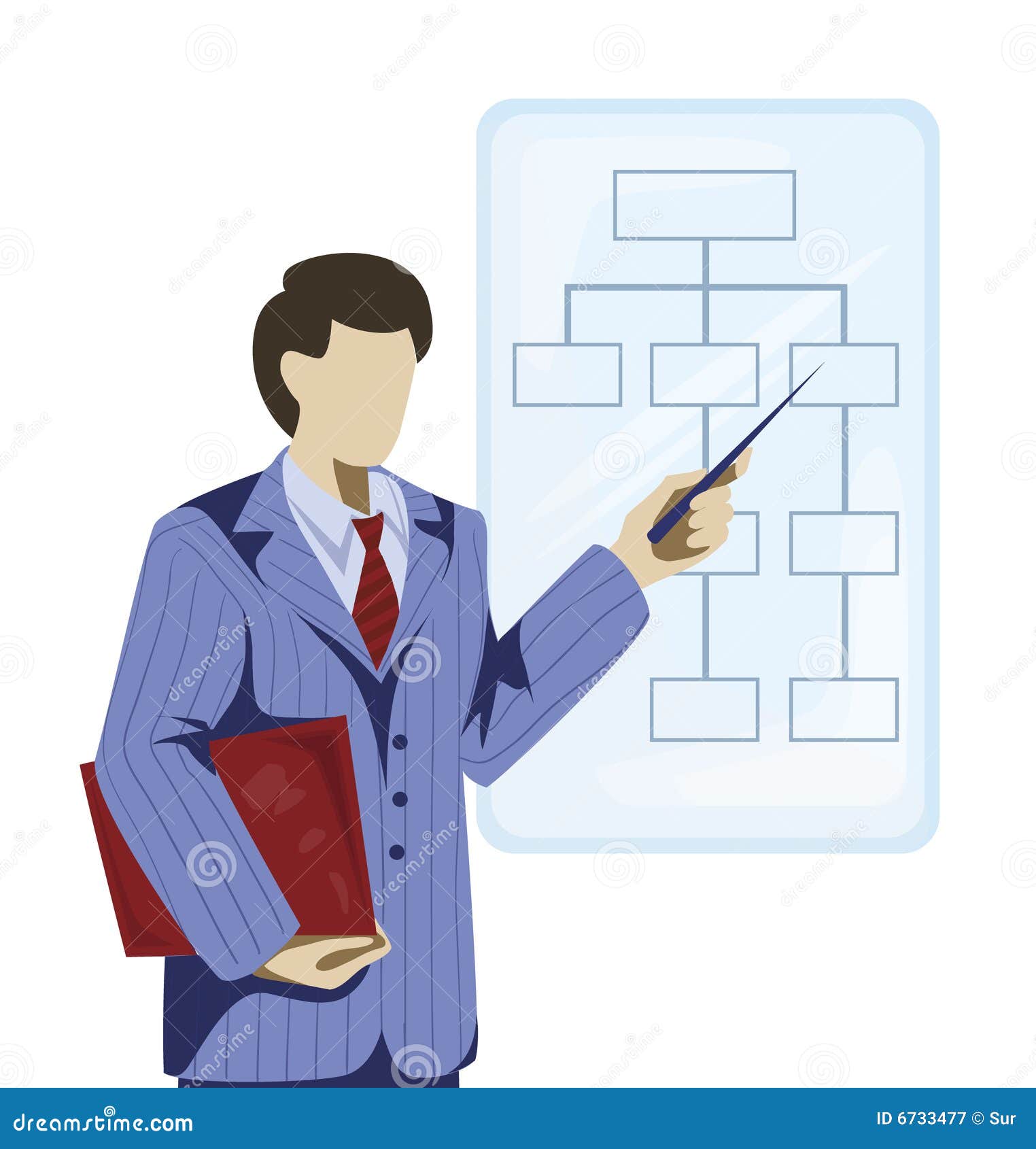 Lecturer stock vector. Illustration of learn, adult, formula - 6733477