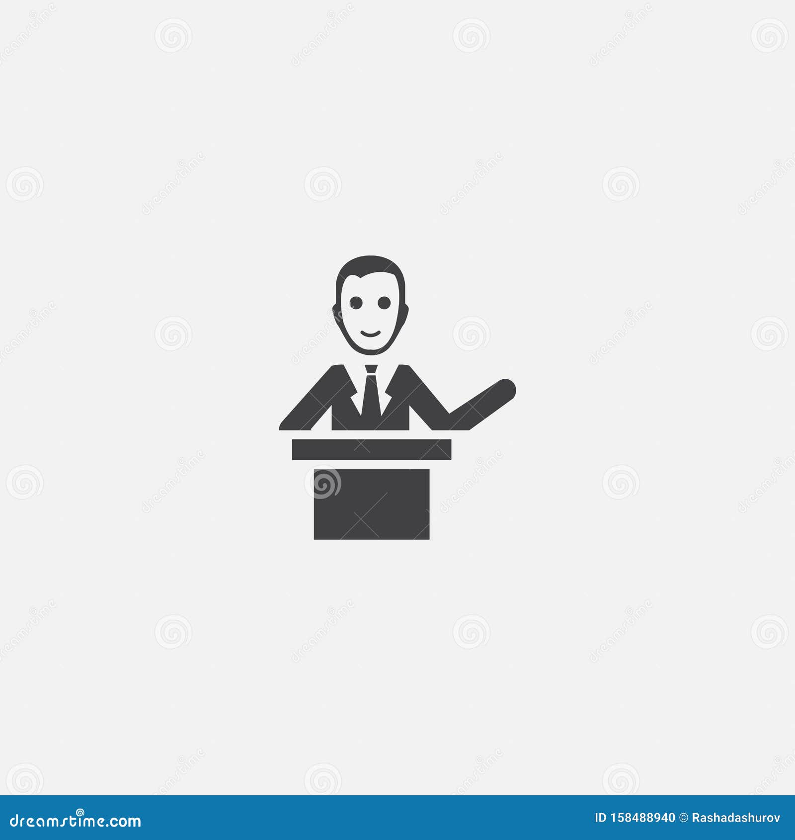 Lecturer Base Icon. Simple Sign Stock Vector - Illustration of audience ... Lecturer Base Icon. Simple Sign Stock Vector - Illustration of audience ...
