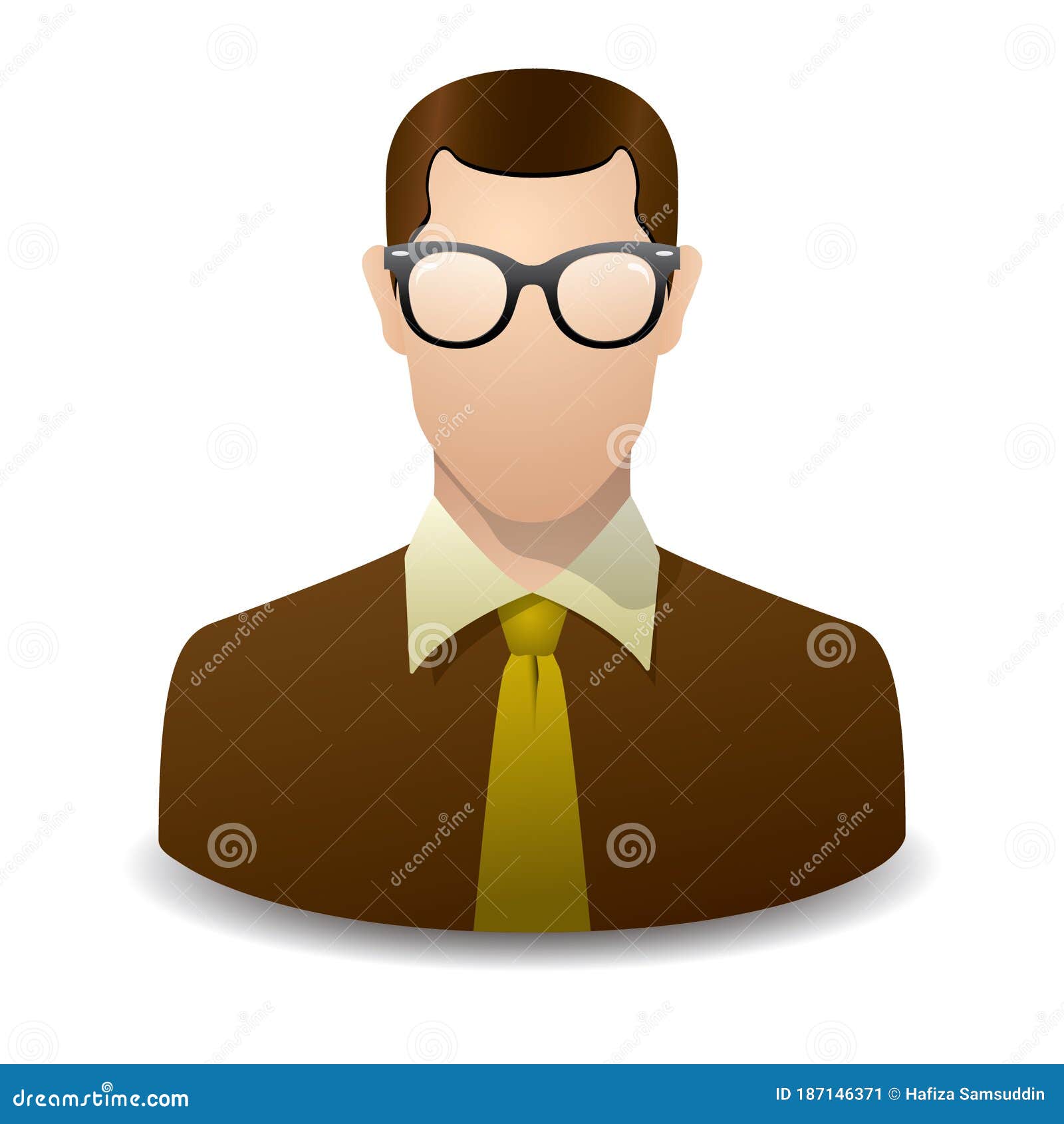 Lecturer. Vector Illustration Decorative Design Stock Vector ...