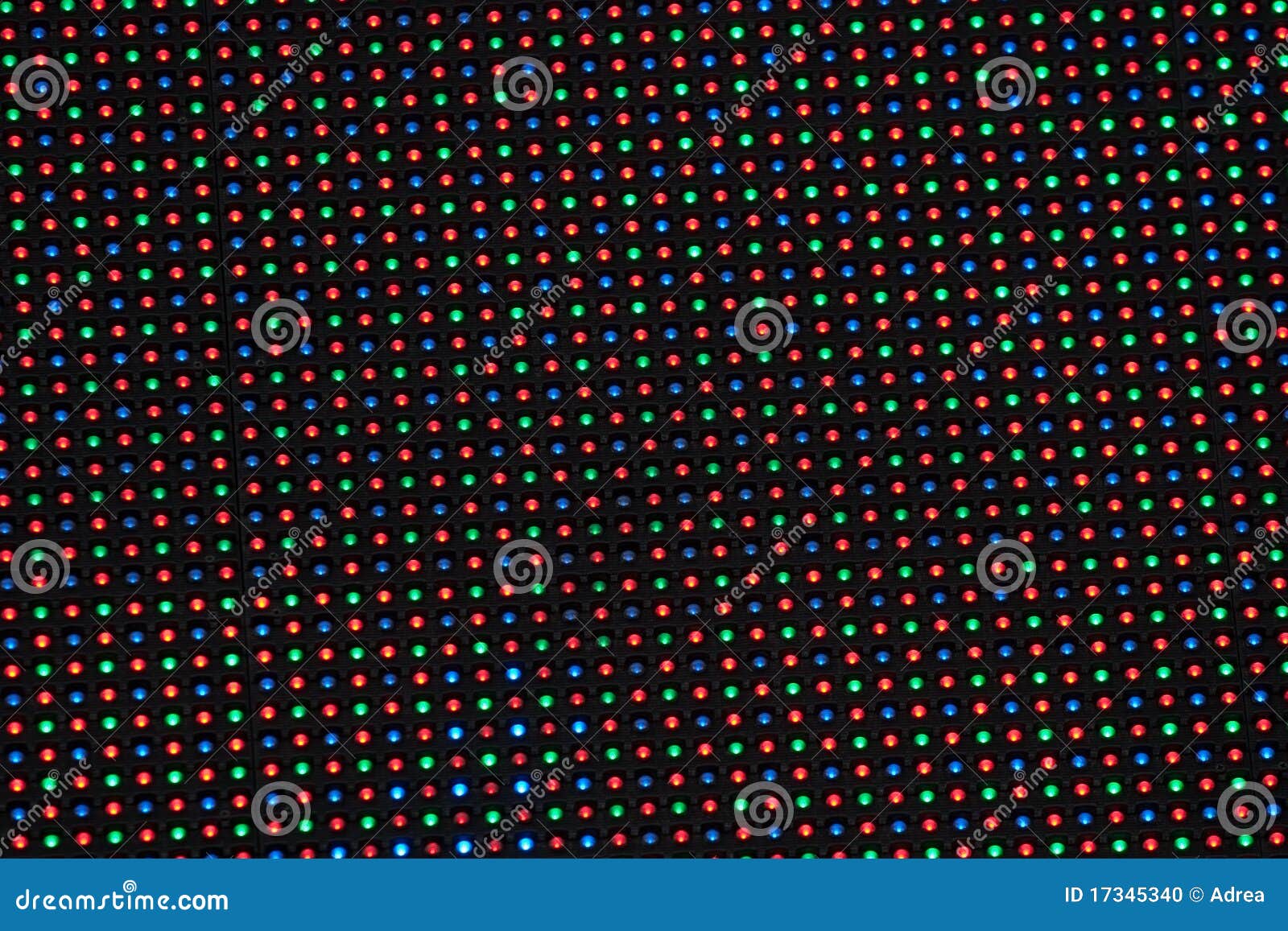 RGB Led Panel from a Advertising Billboard Stock Photo - Image of ...
