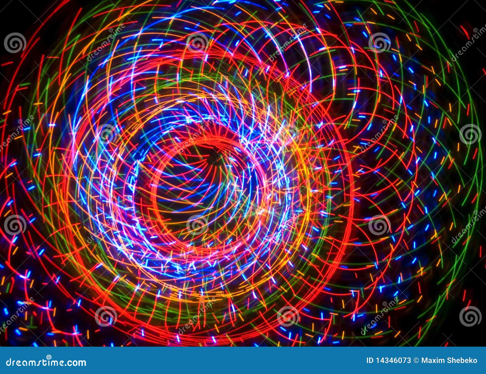 LED abstraction stock illustration. Illustration of green - 14346073