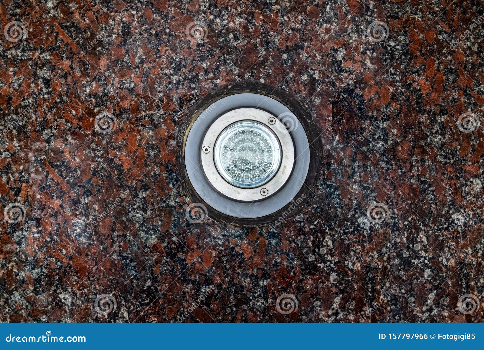 LED Backlight in Granite Stone Stock Photo - Image of emitting ...