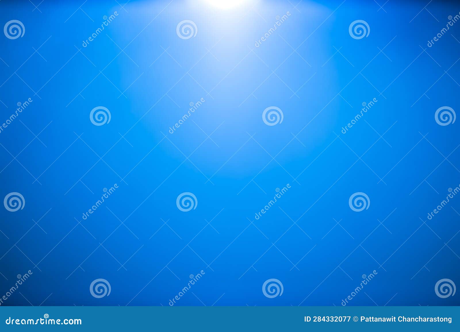 LED Black Flashlight for Background. Abstract Spotlight on Blue Screen ...