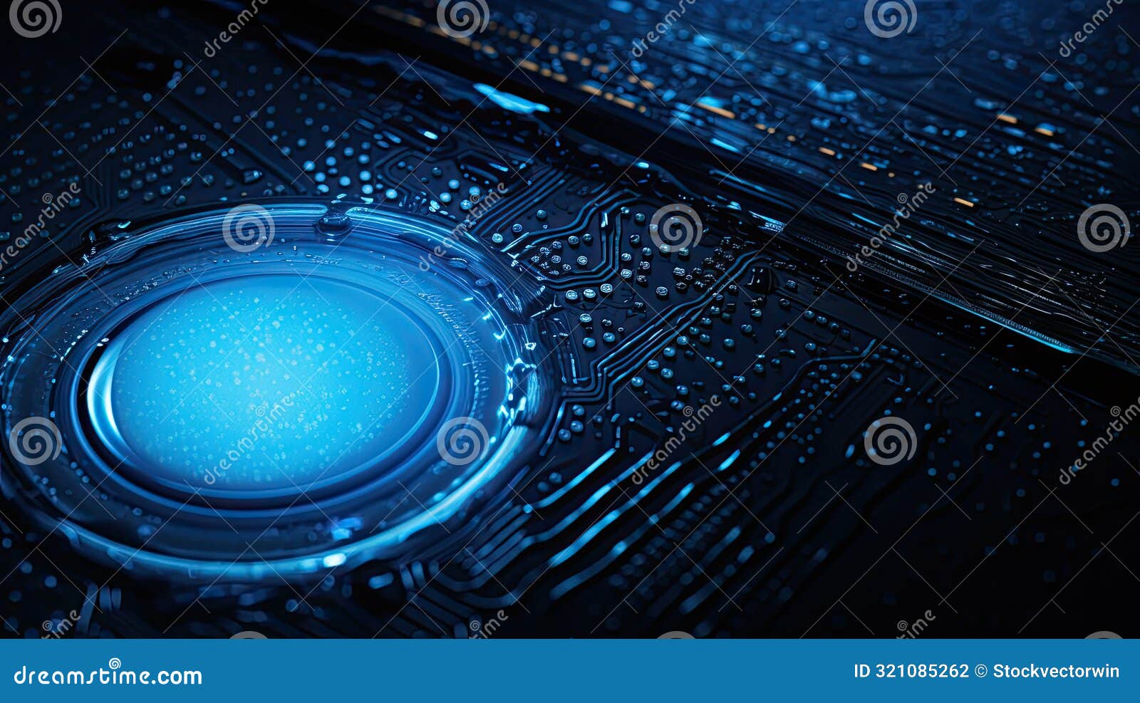 Led Blue Texture Technology Stock Illustration - Illustration of ...