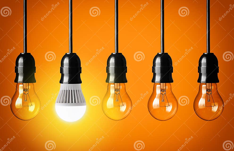 LED bulb stock image. Image of invention, idea, innovation - 36661531