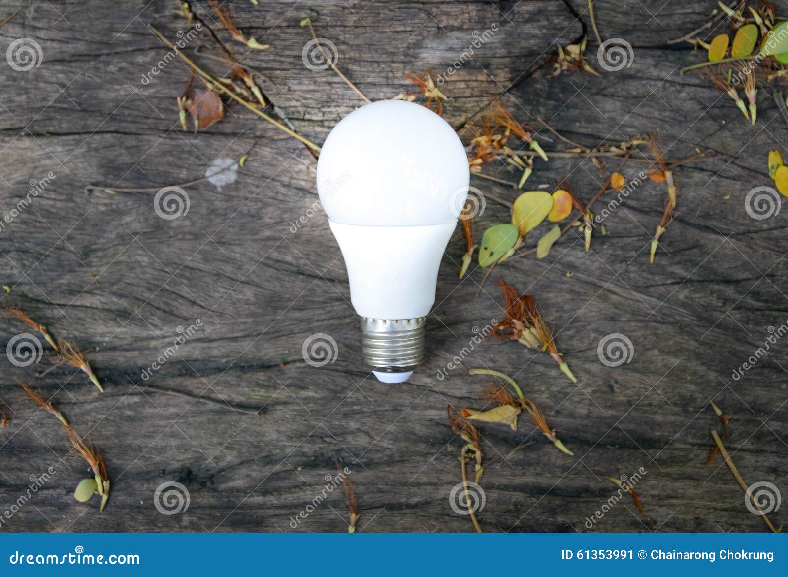 LED Bulb with lighting stock image. Image of electricity - 61353991