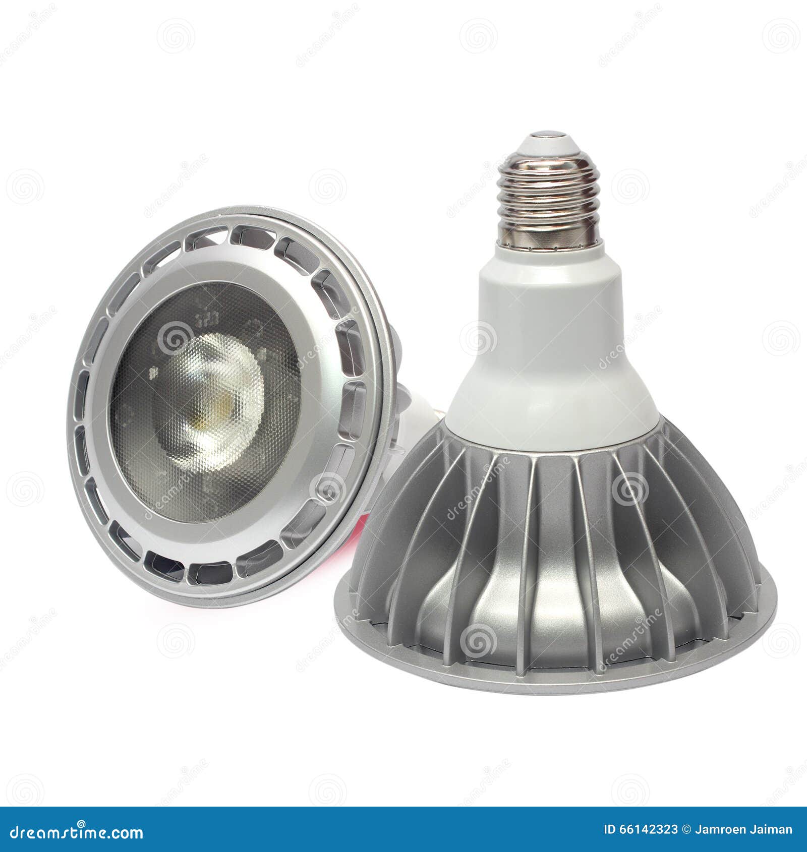 LED Bulbs on a White Background Stock Image - Image of lightbulb ...