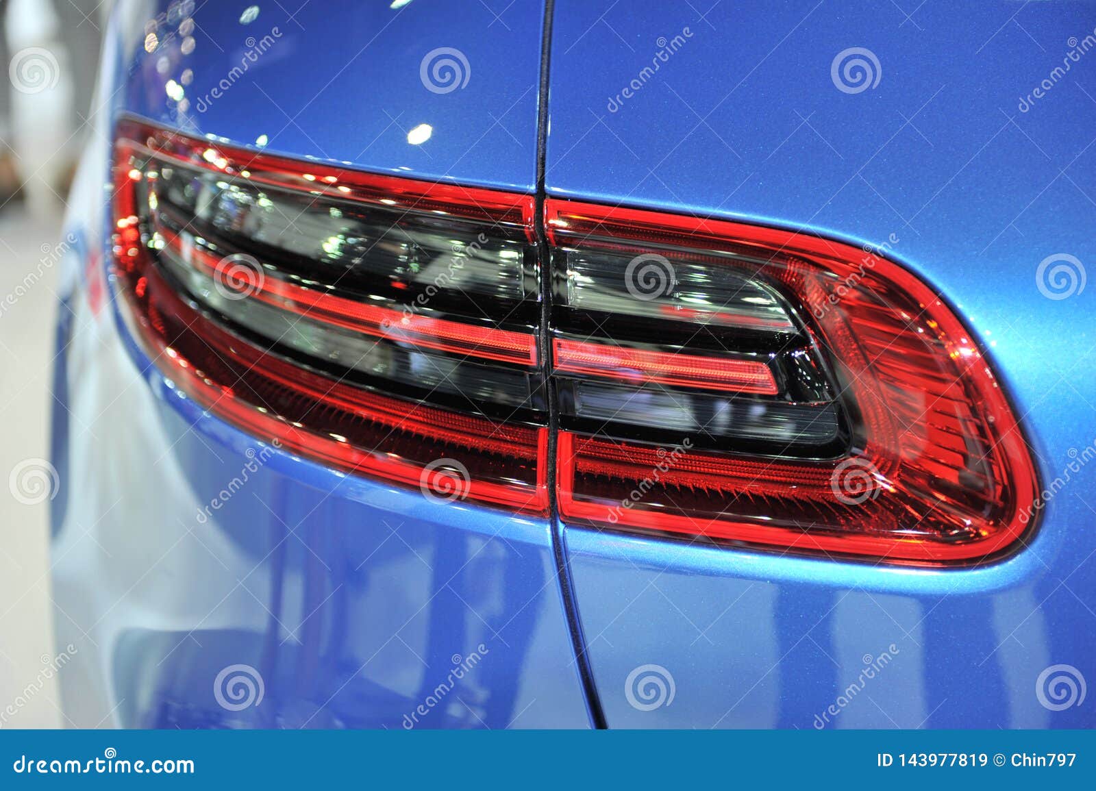 Led car lamp automobile stock image. Image of colour - 143977819