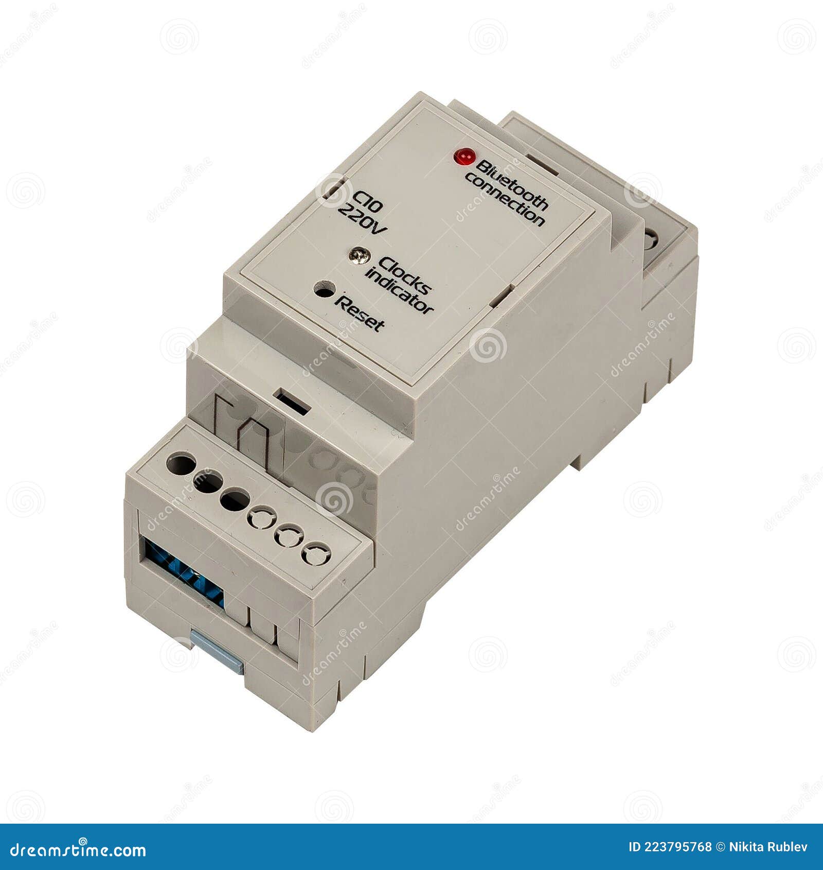 LED Controller Isolated on White Background Stock Photo - Image of ...