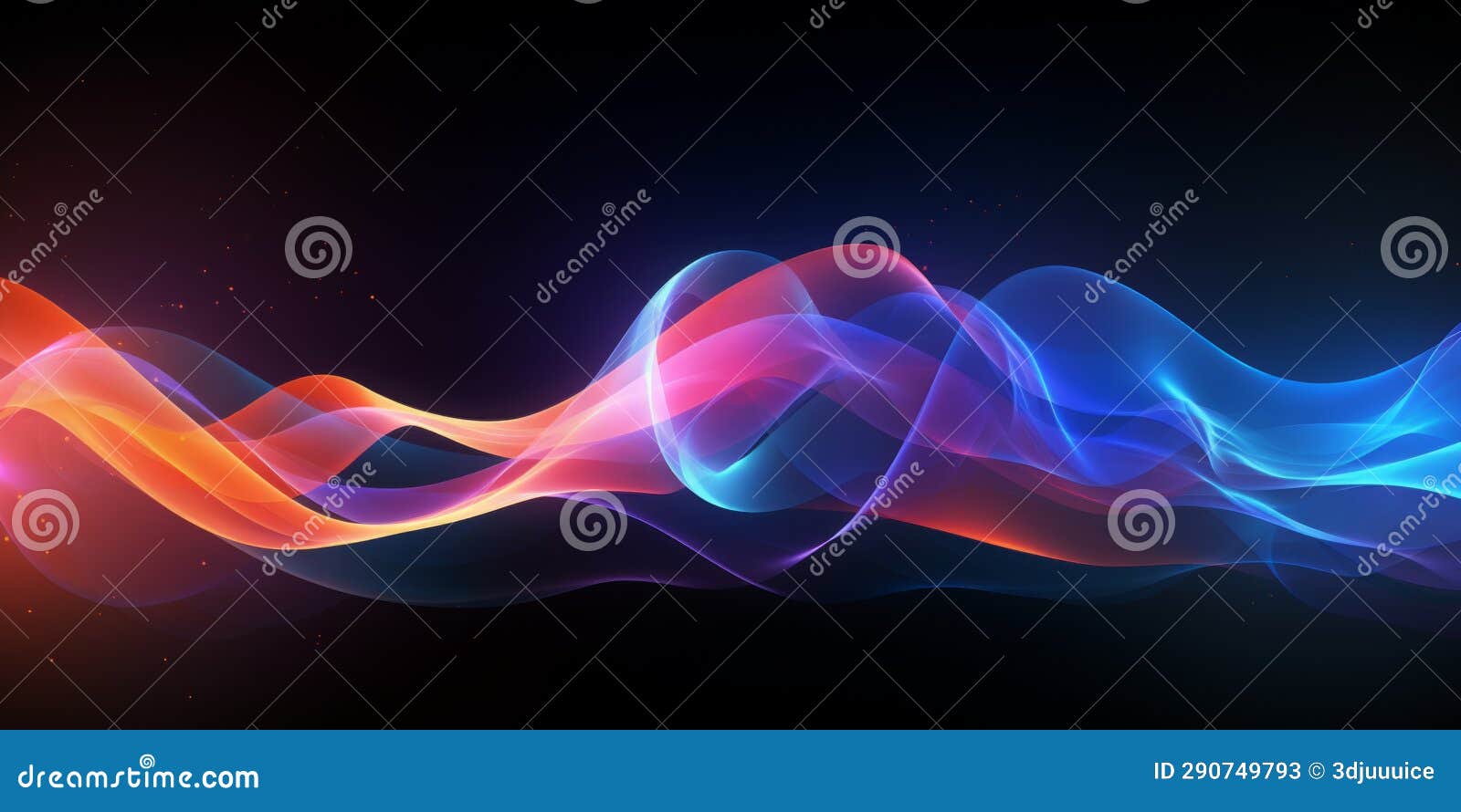 LED Creative Abstract Wavy Texture. Stock Illustration - Illustration ...
