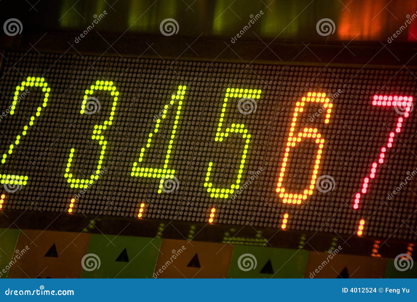Led digital number stock photo. Image of data, computer - 4012524
