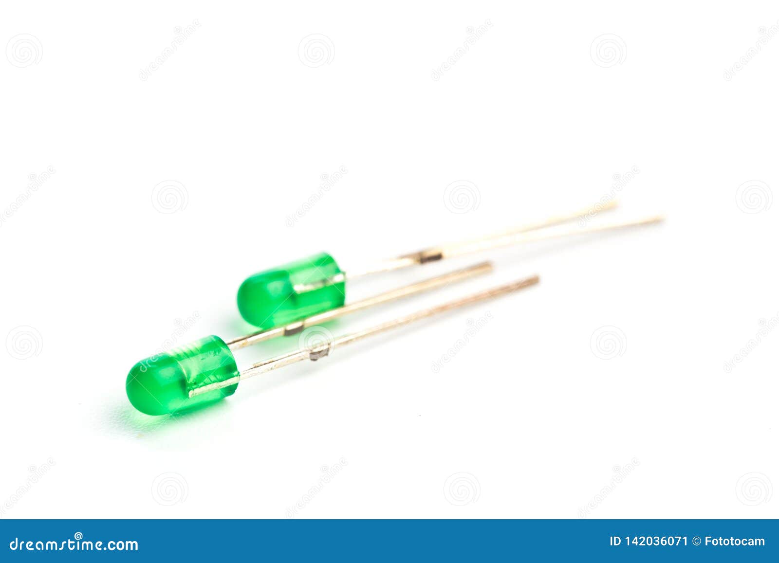 Led Diode Isolated on White Background Stock Illustration ...