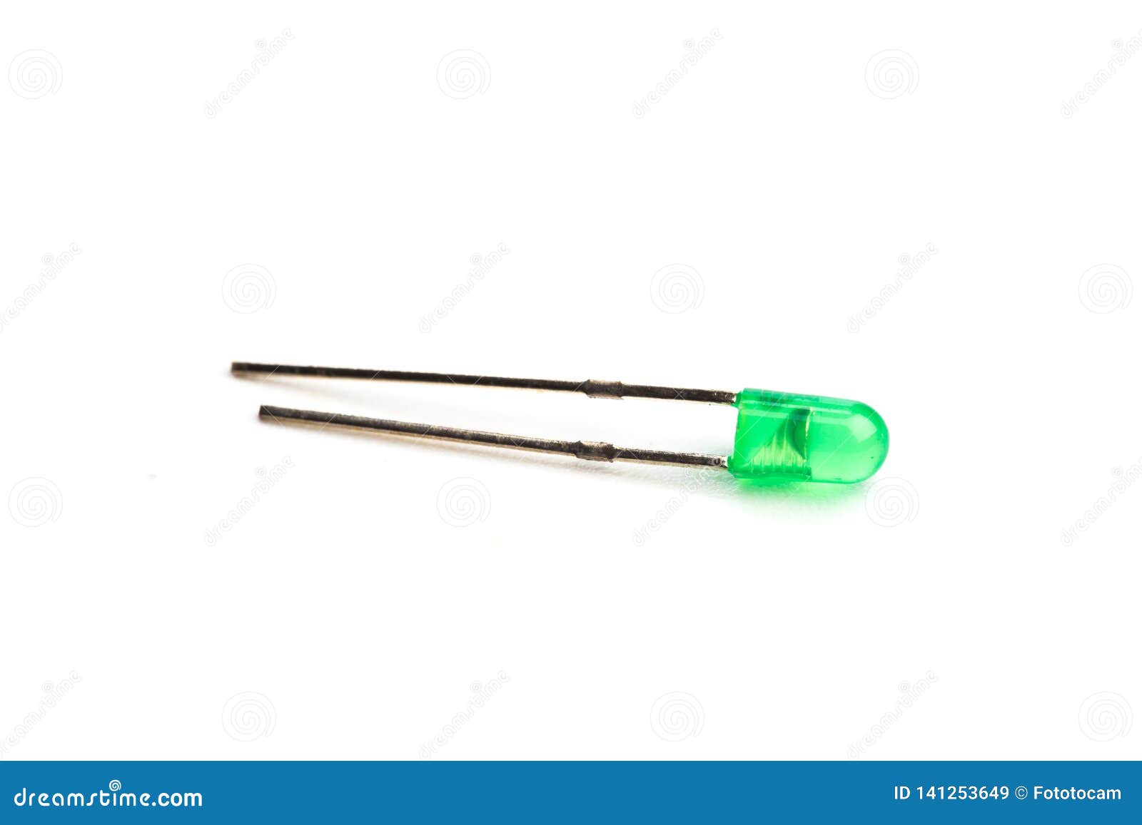 Led Diode Isolated on White Background Stock Illustration ...