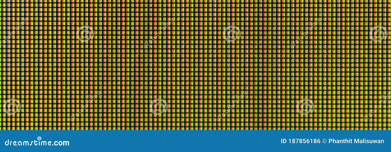 LED Diode from LED TV or LED Monitor Screen Display Panel Stock Photo ...