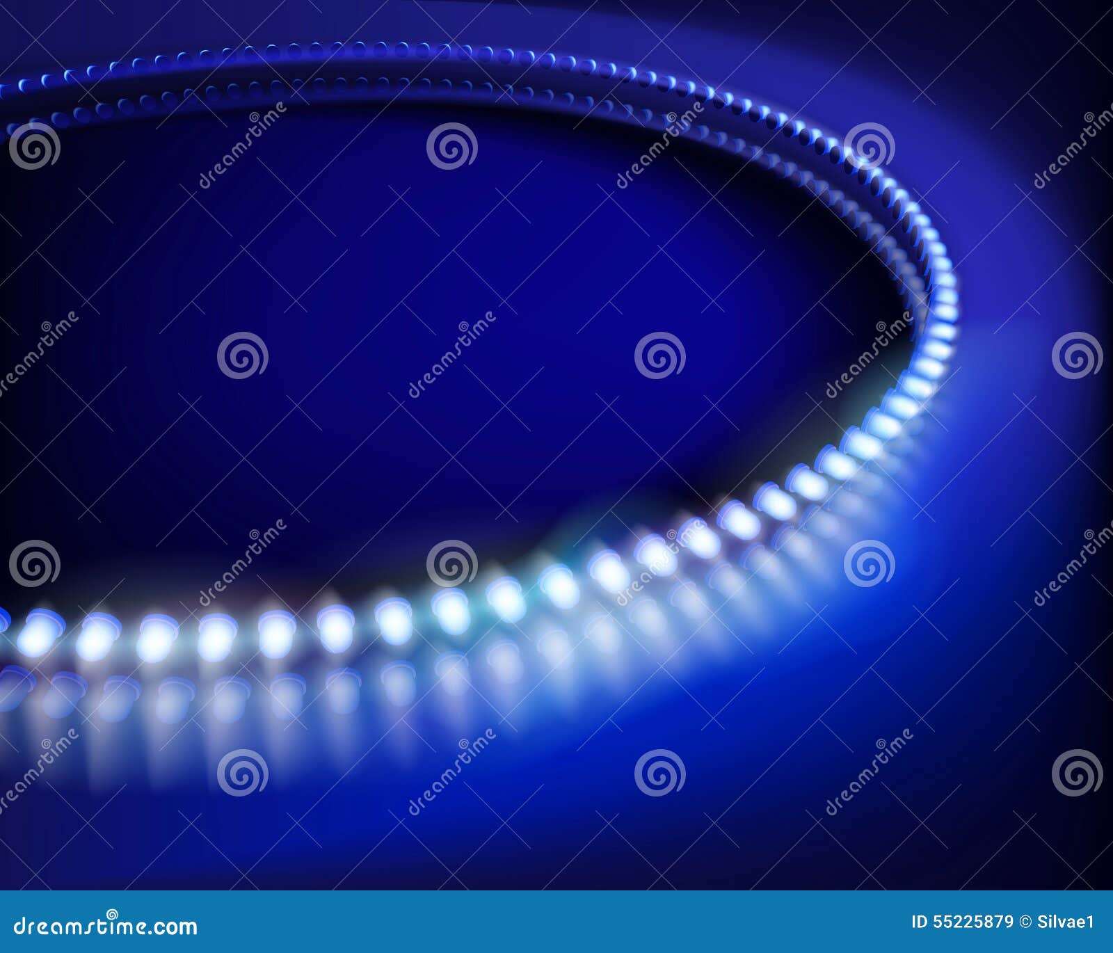 The Led Diodes. Vector Illustration. Stock Vector - Illustration of ...