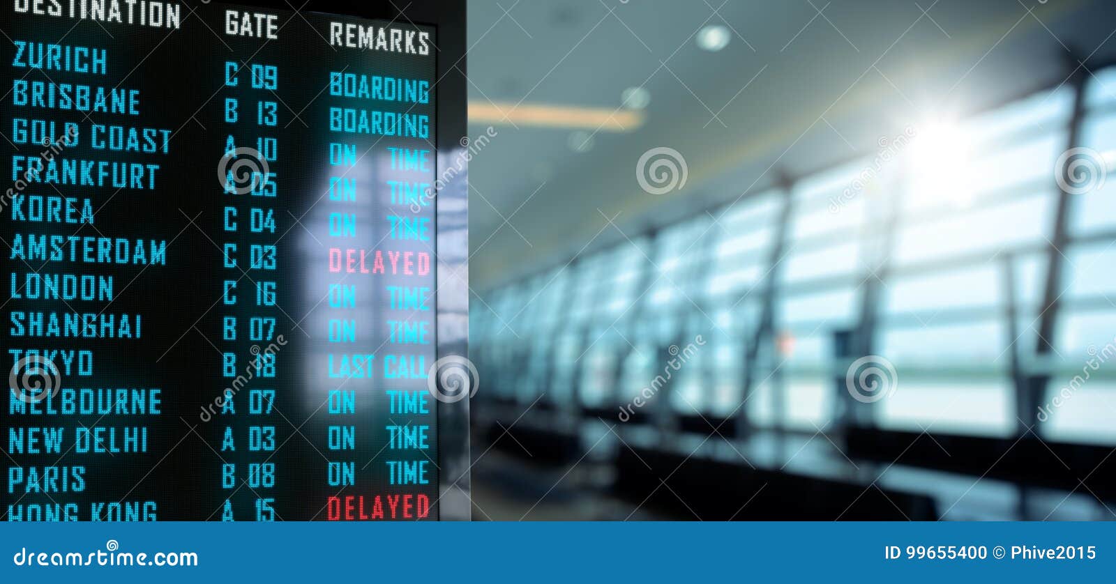 LED Display stock illustration. Illustration of boarding - 99655400