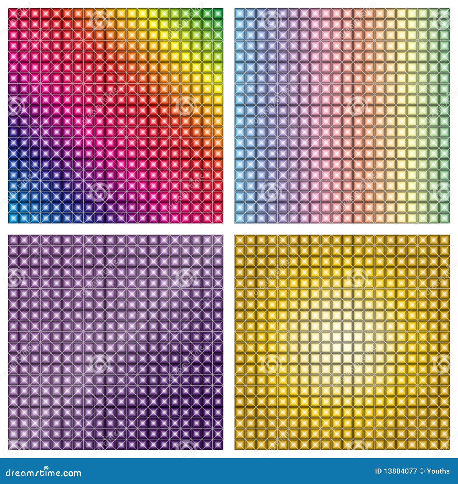 LED Display Screen Background Texture Stock Vector - Illustration of ...