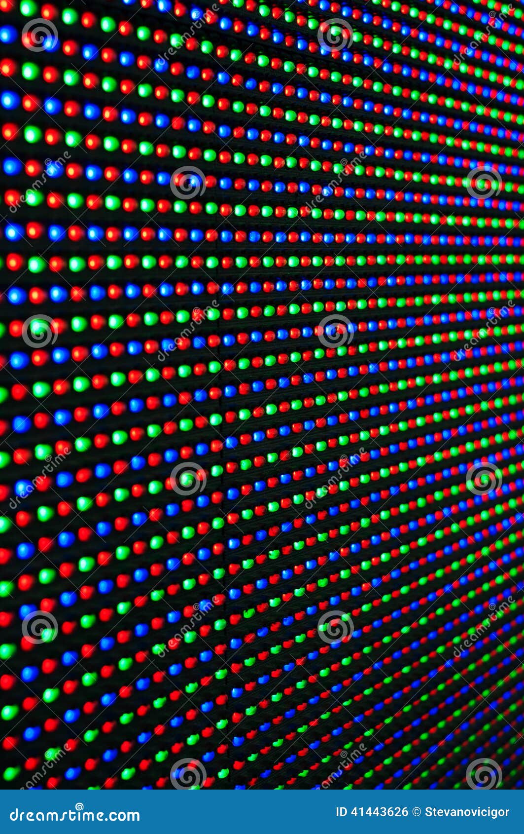LED display close up stock photo. Image of macro, repetition - 41443626