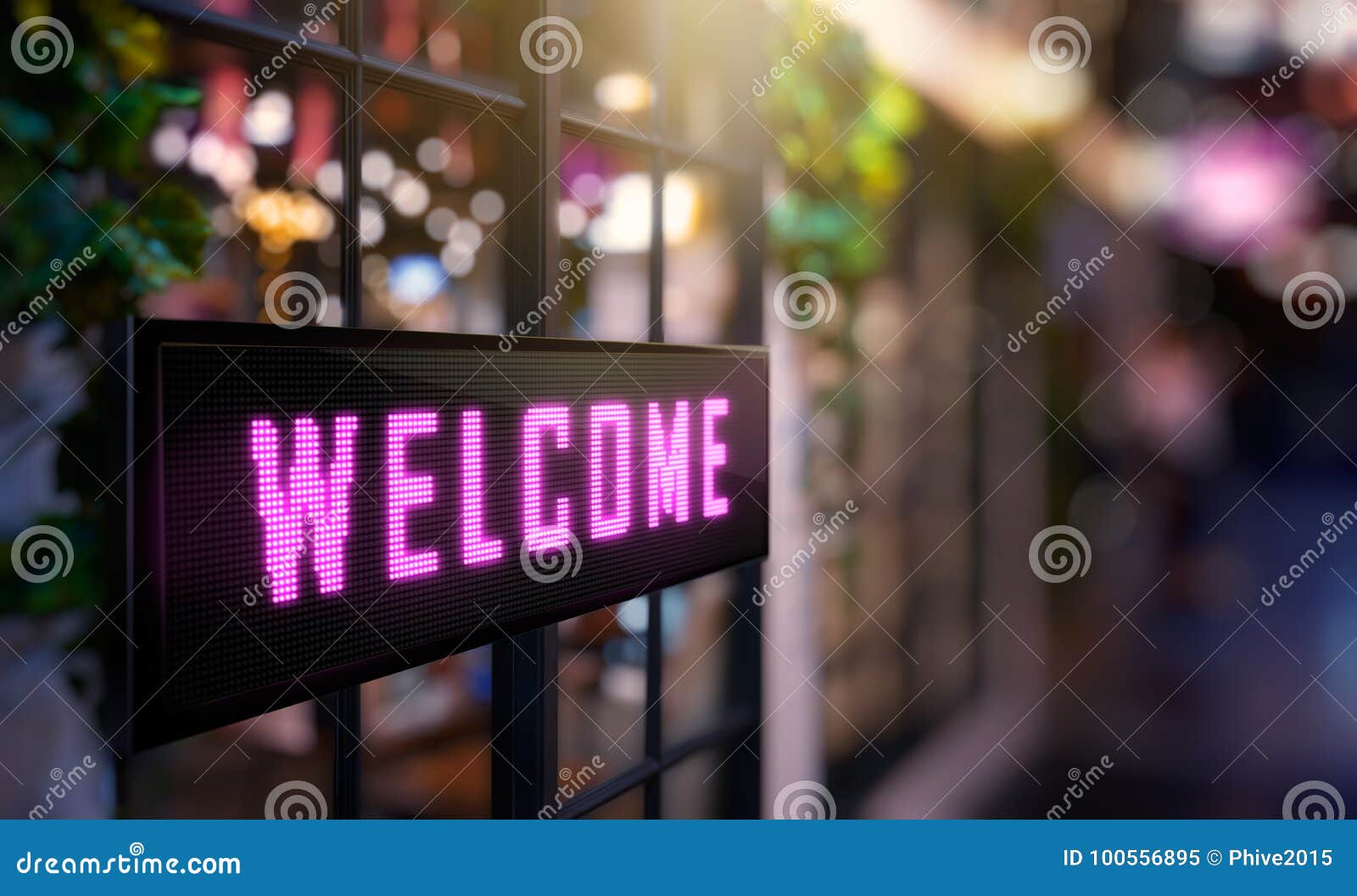 LED Display stock illustration. Illustration of event - 100556895