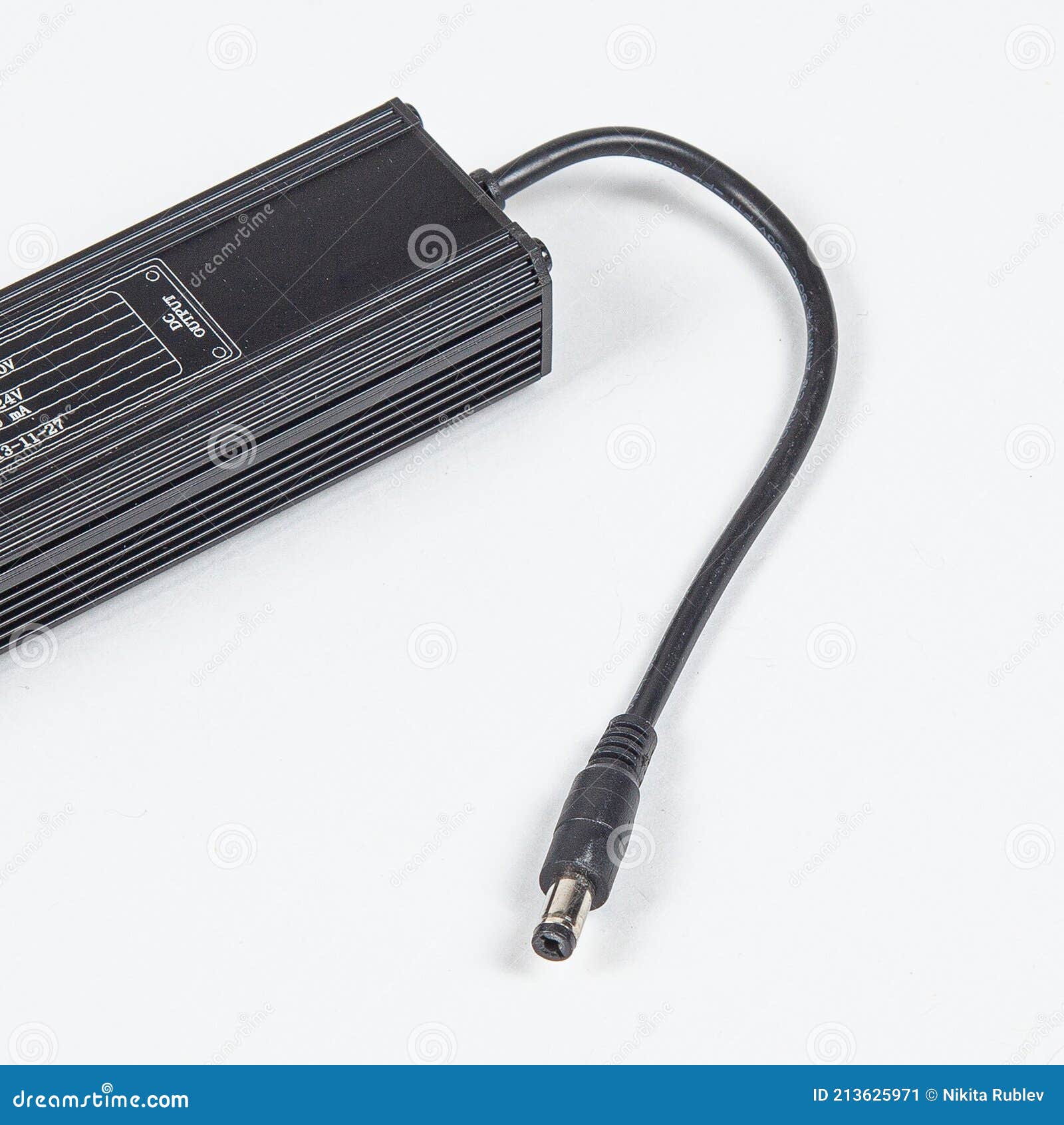 LED Driver Power Supply Ac Adapter in Black Housing with Barrel ...