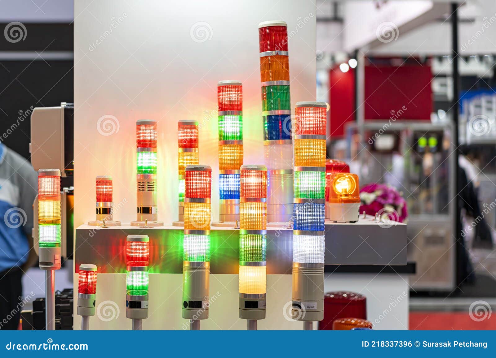 Led Electric Tower Lamp Signal Light for Indicate Status Operate Work ...
