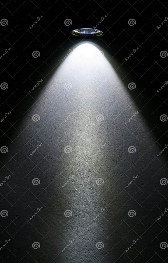 LED Flashlight Beam on Paper. Stock Photo - Image of battery, criminal ...