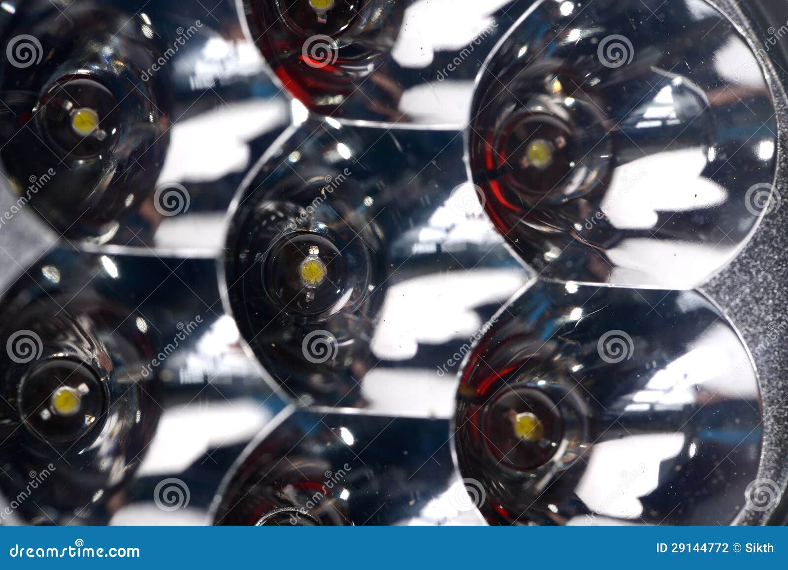 LED Flashlight Close-Up stock photo. Image of electrical - 29144772