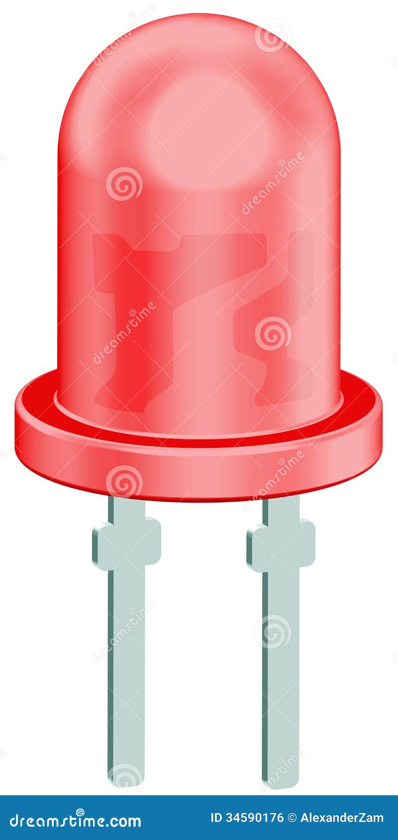 LED stock illustration. Illustration of crystal, photoconductor - 34590176