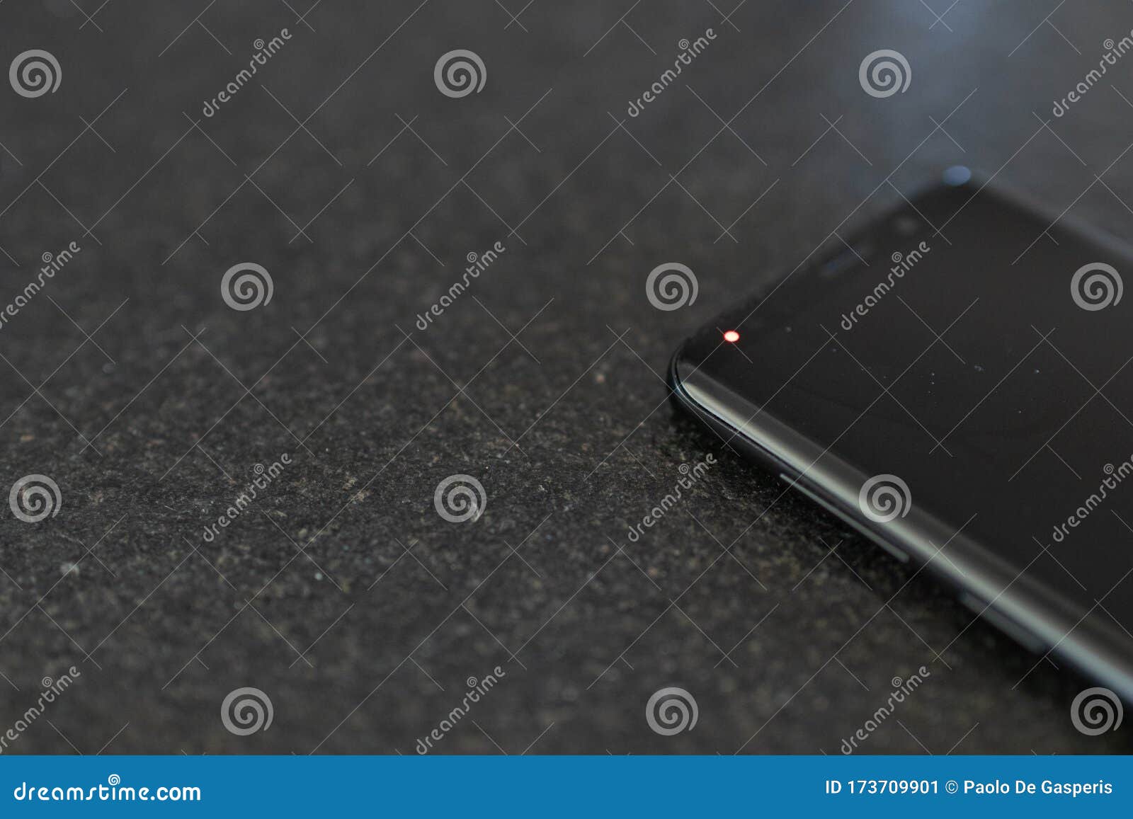 Led Indicator on Smartphone Charging, Detail of Led Blinking. Charging ...