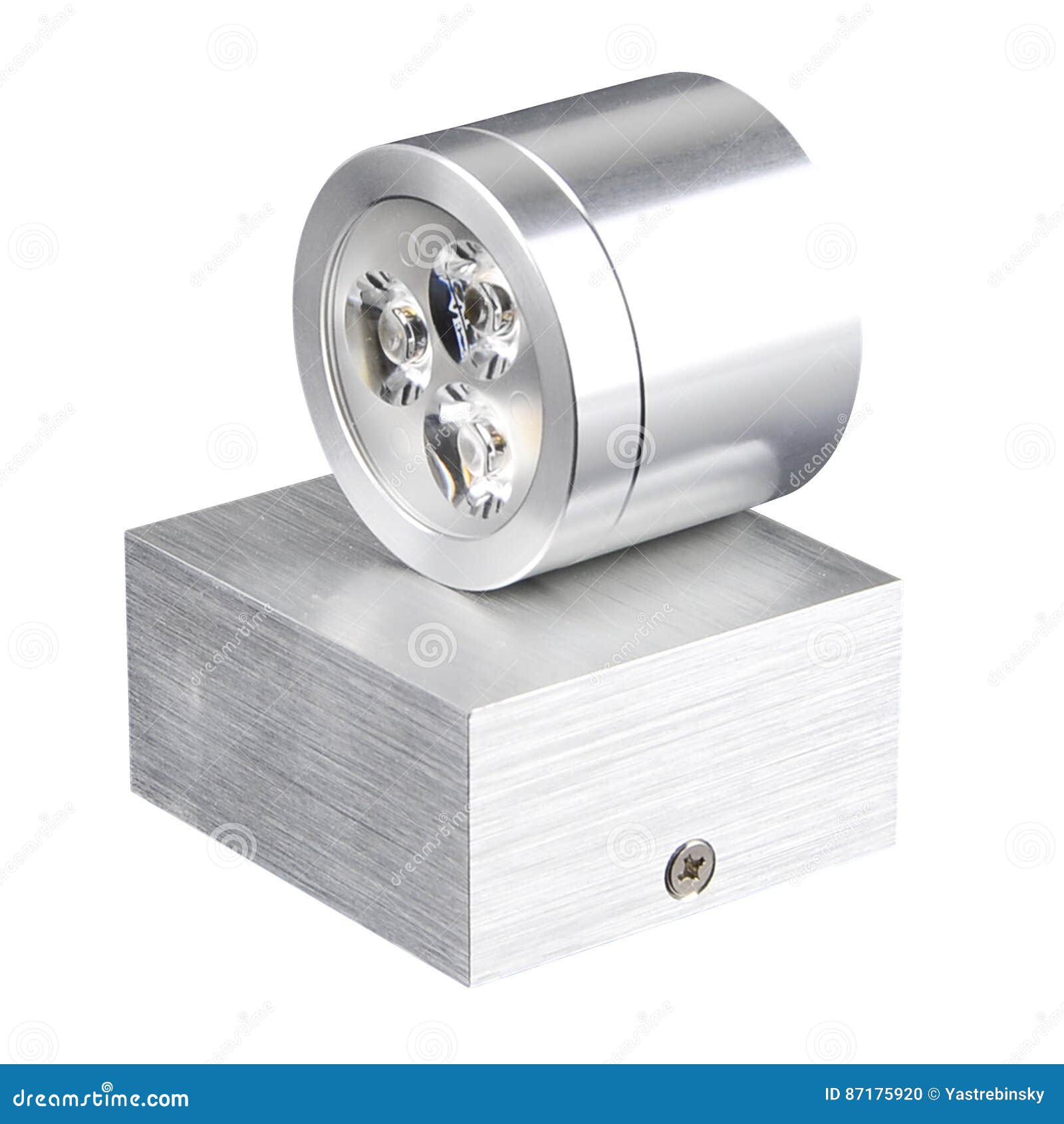 LED lamp isolated stock photo. Image of component, cool - 87175920