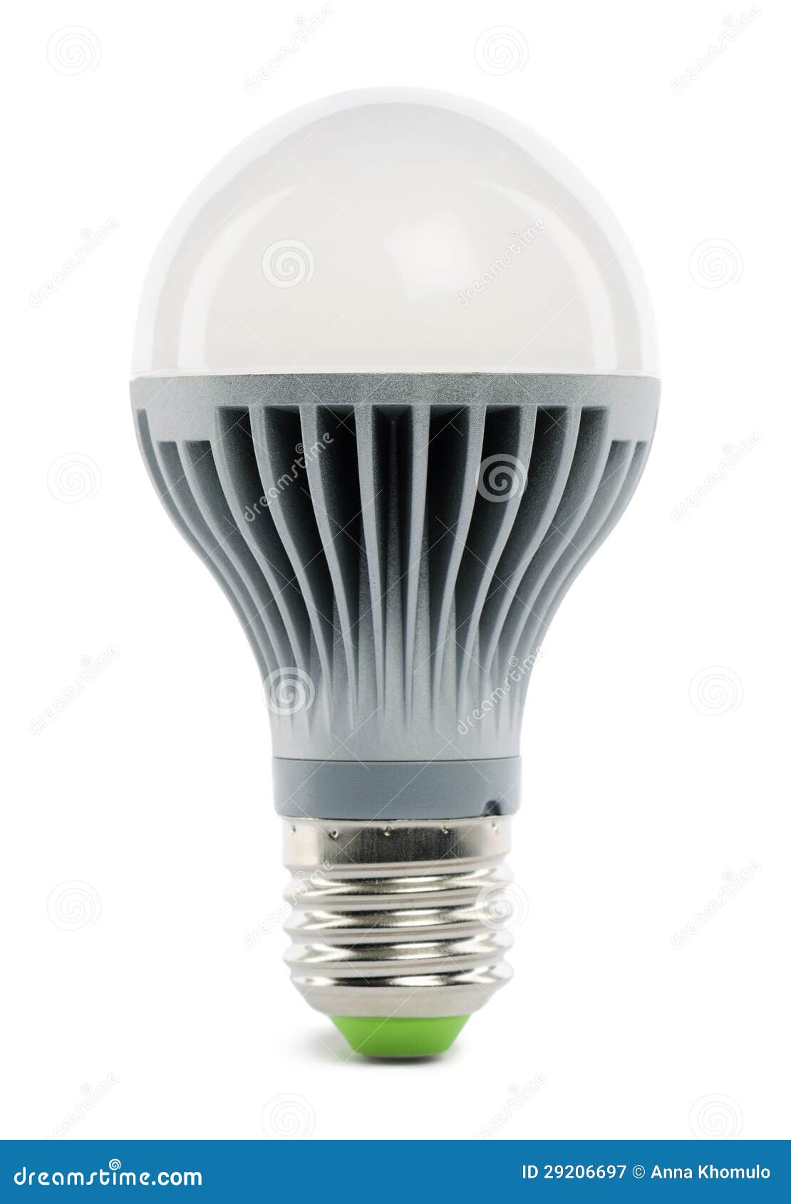 LED-Lampe stockbild. Bild von einsparung, nachricht, leuchte - 29206697