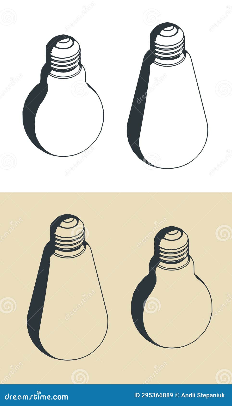 LED lamps illustrations stock illustration. Illustration of electric ...