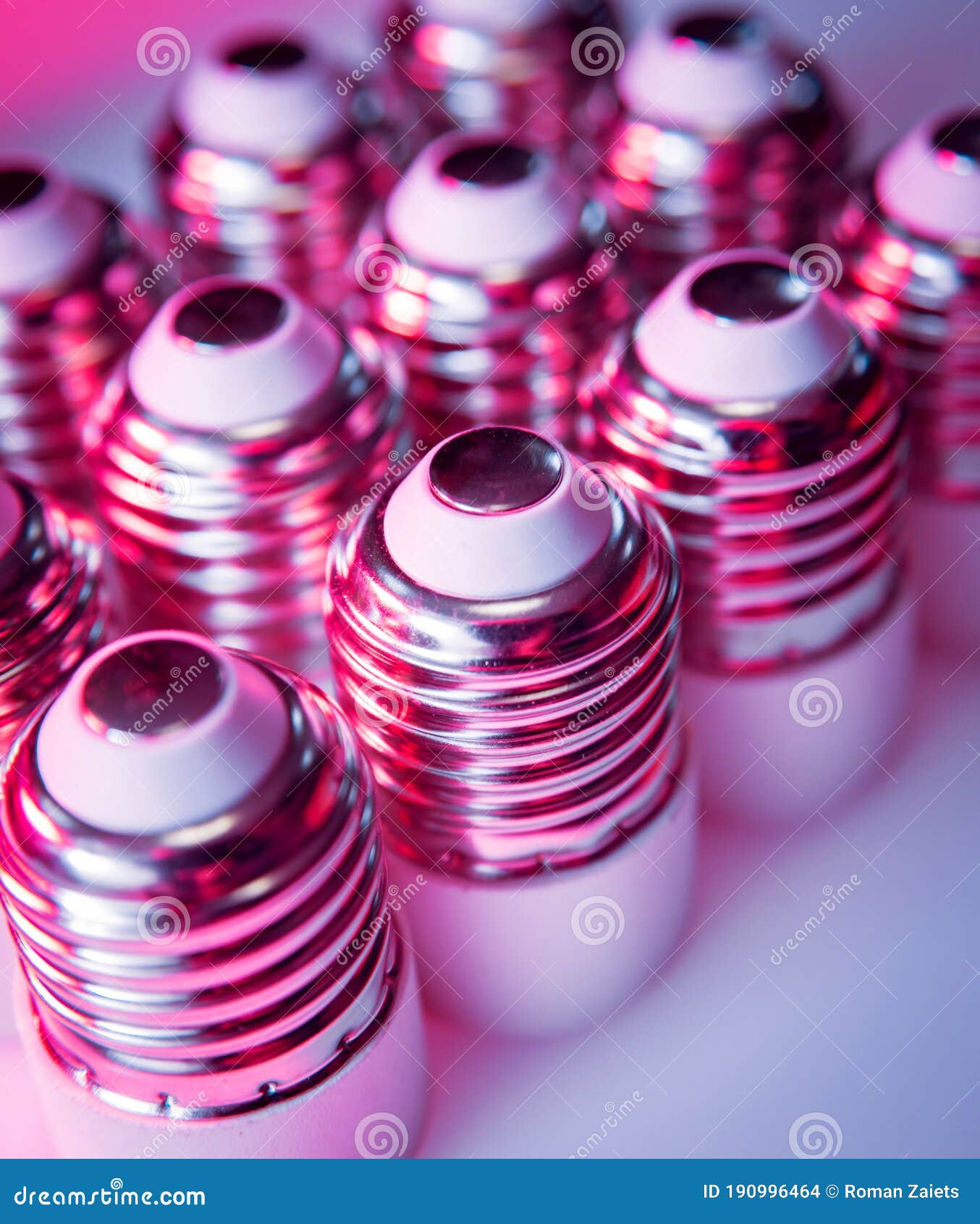 Led Lamps Technology. Electrical Equipment. Background and Texture ...