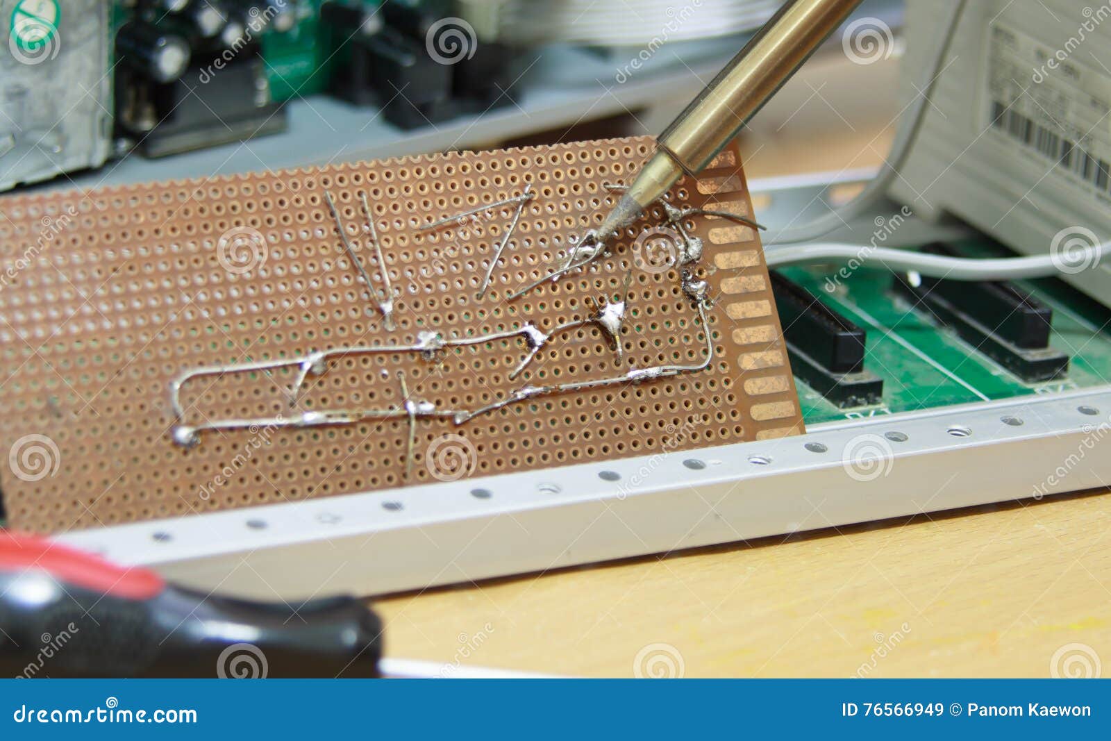 LED leg Circuits stock image. Image of connection, color - 76566949