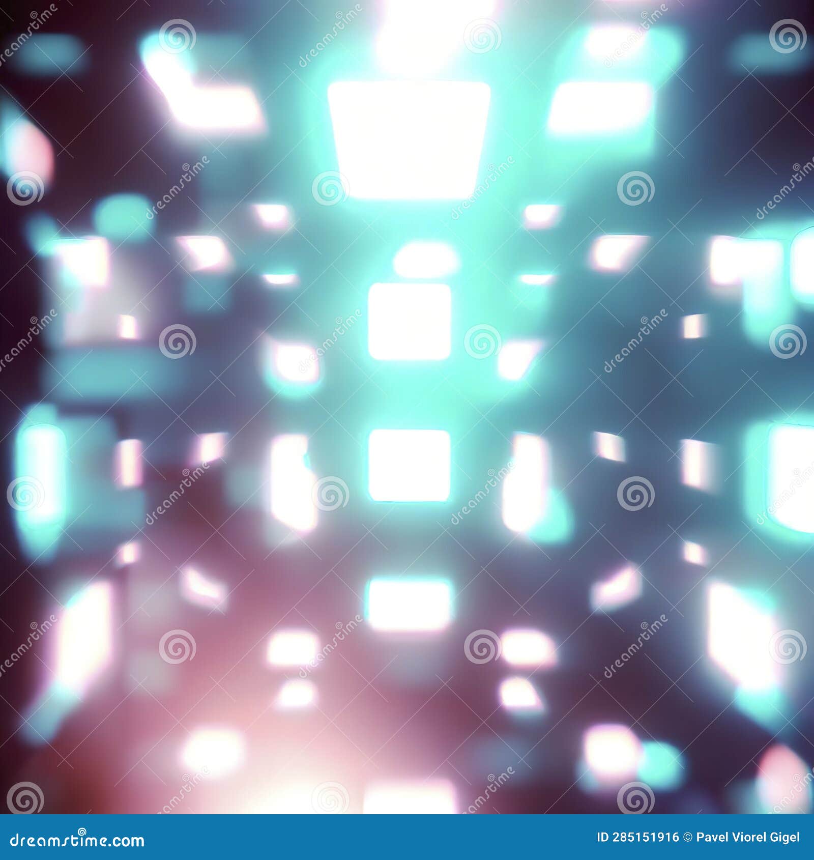 Led Light. Abstract Effect. Future Tech Stock Illustration ...