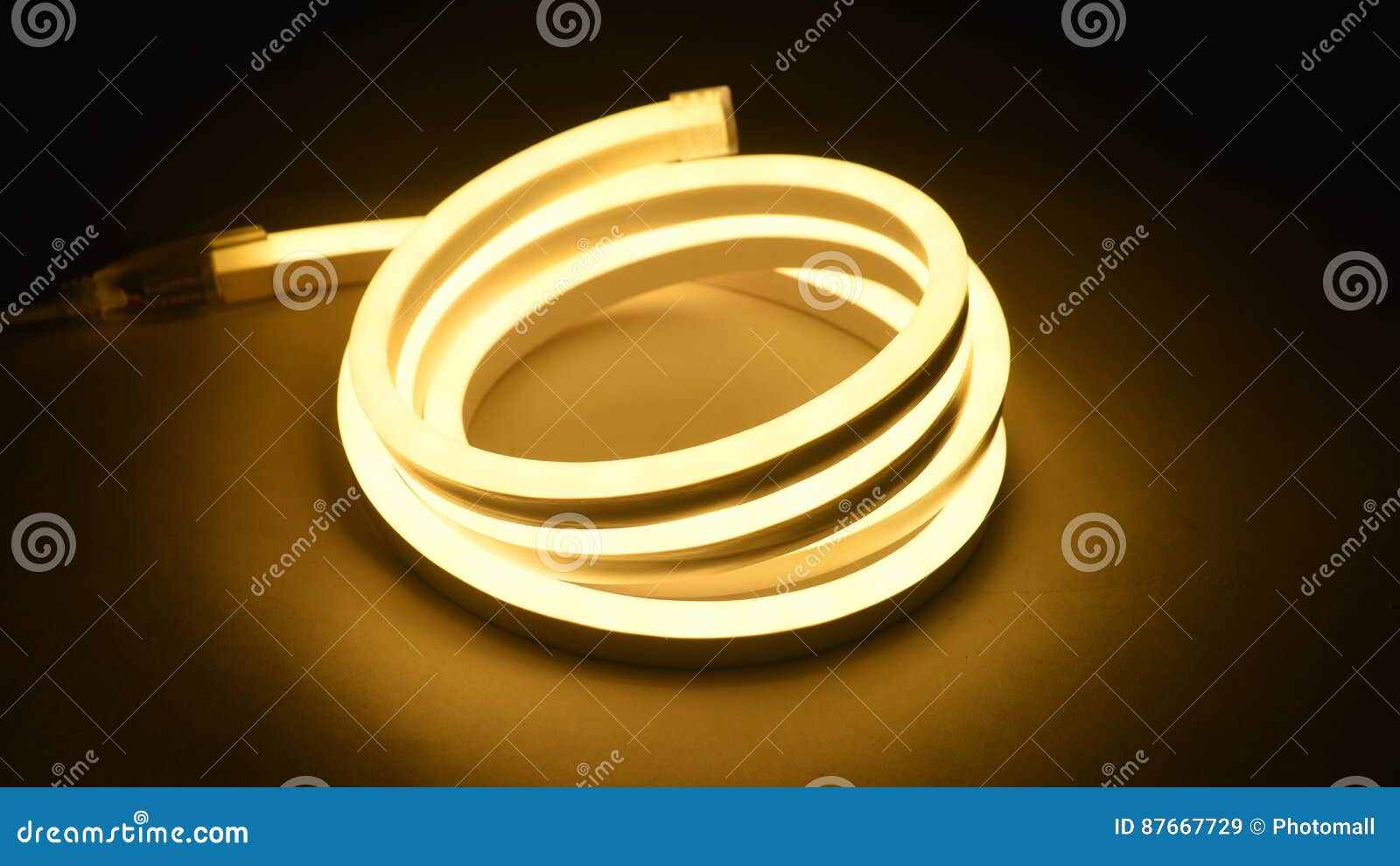 LED light belt stock image. Image of colored, color, black - 87667729