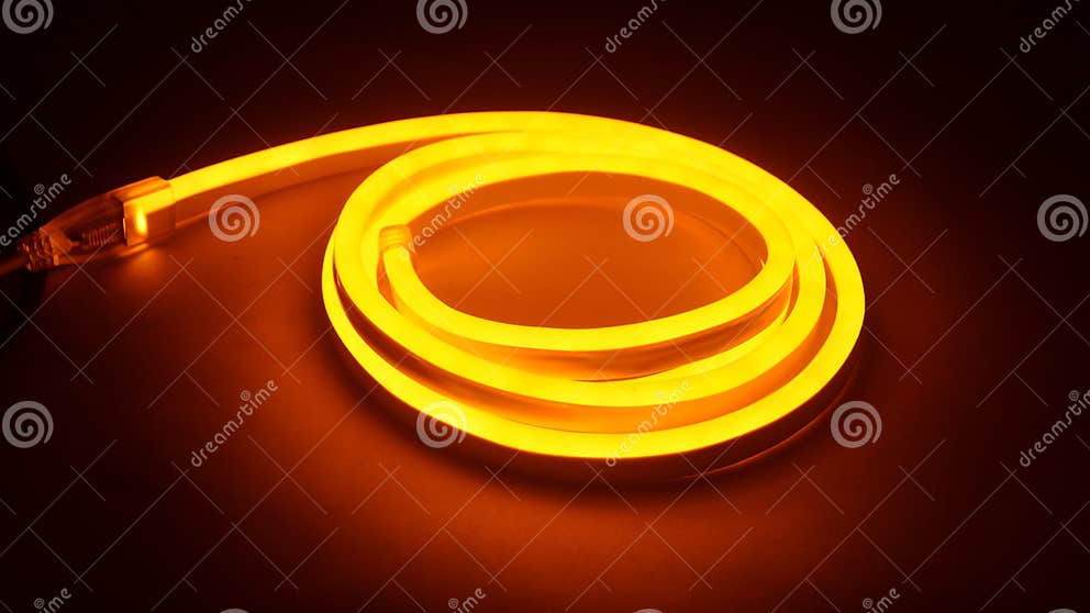 LED light belt stock image. Image of energy, equipment - 87669601
