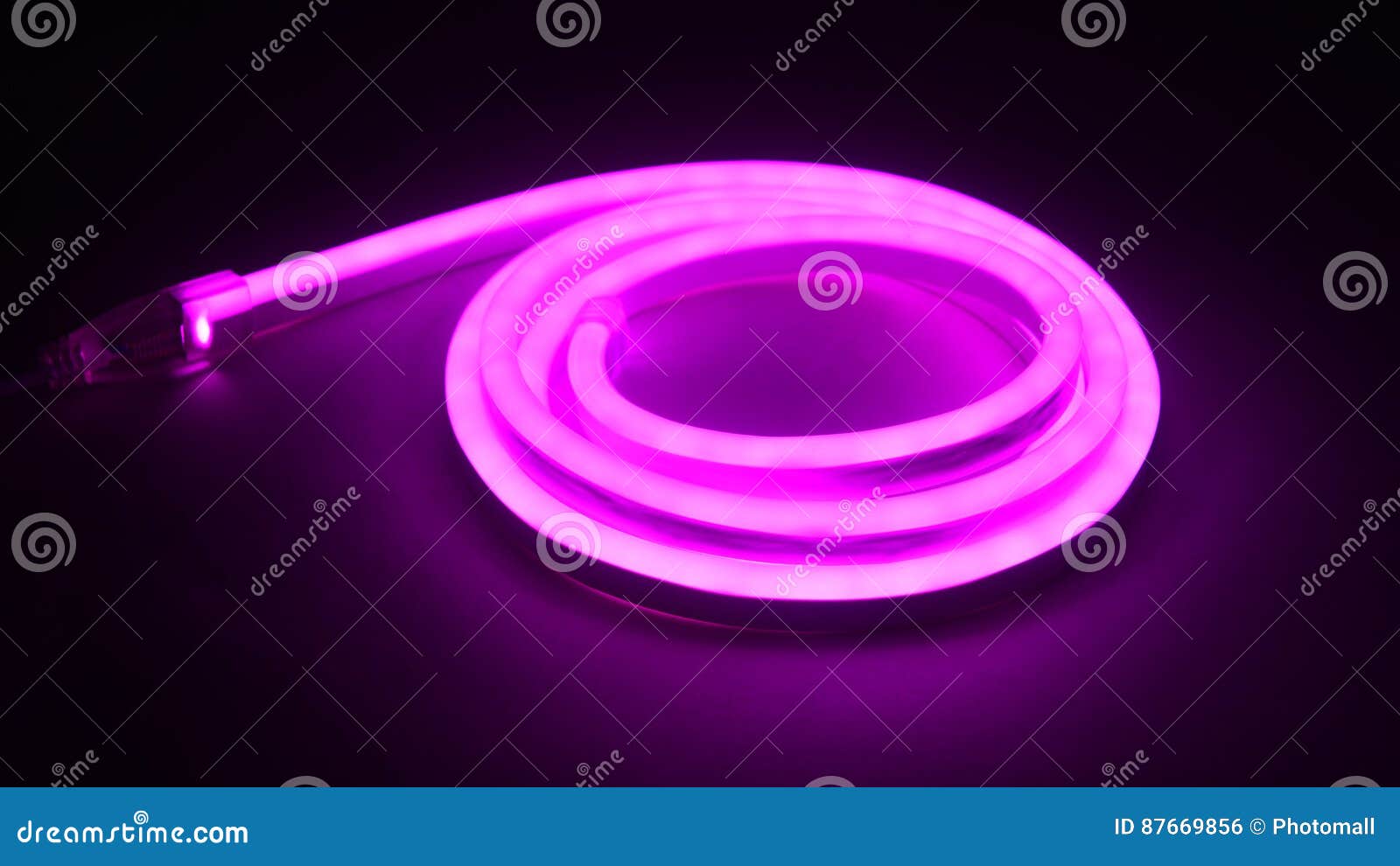 LED light belt stock photo. Image of glass, commercial - 87669856