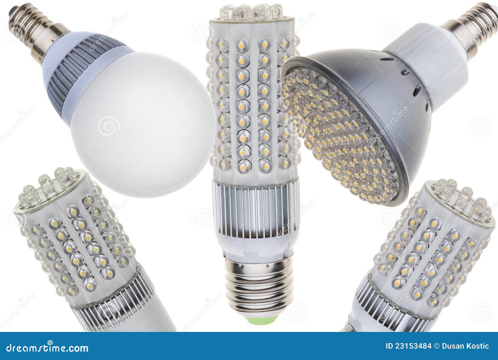 LED light bulb stock photo. Image of illuminated, energy - 23153484