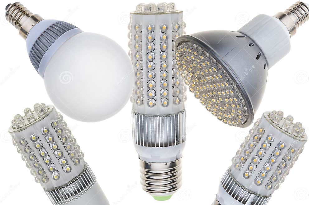 LED light bulb stock photo. Image of illuminated, energy - 23153484