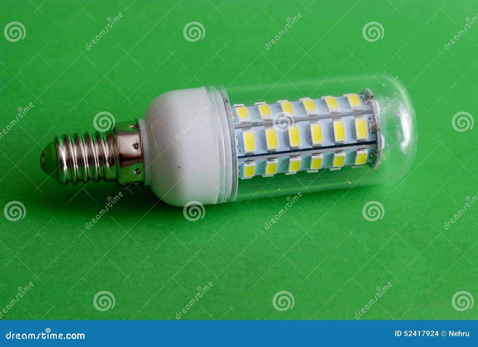 Led Light Bulb,clean Energy Concept, Environment, Stock Photo - Image ...