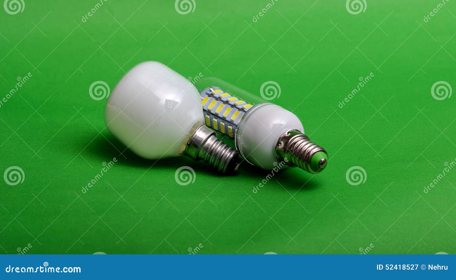 Led Light Bulb,clean Energy Concept, Environment, Stock Image - Image ...