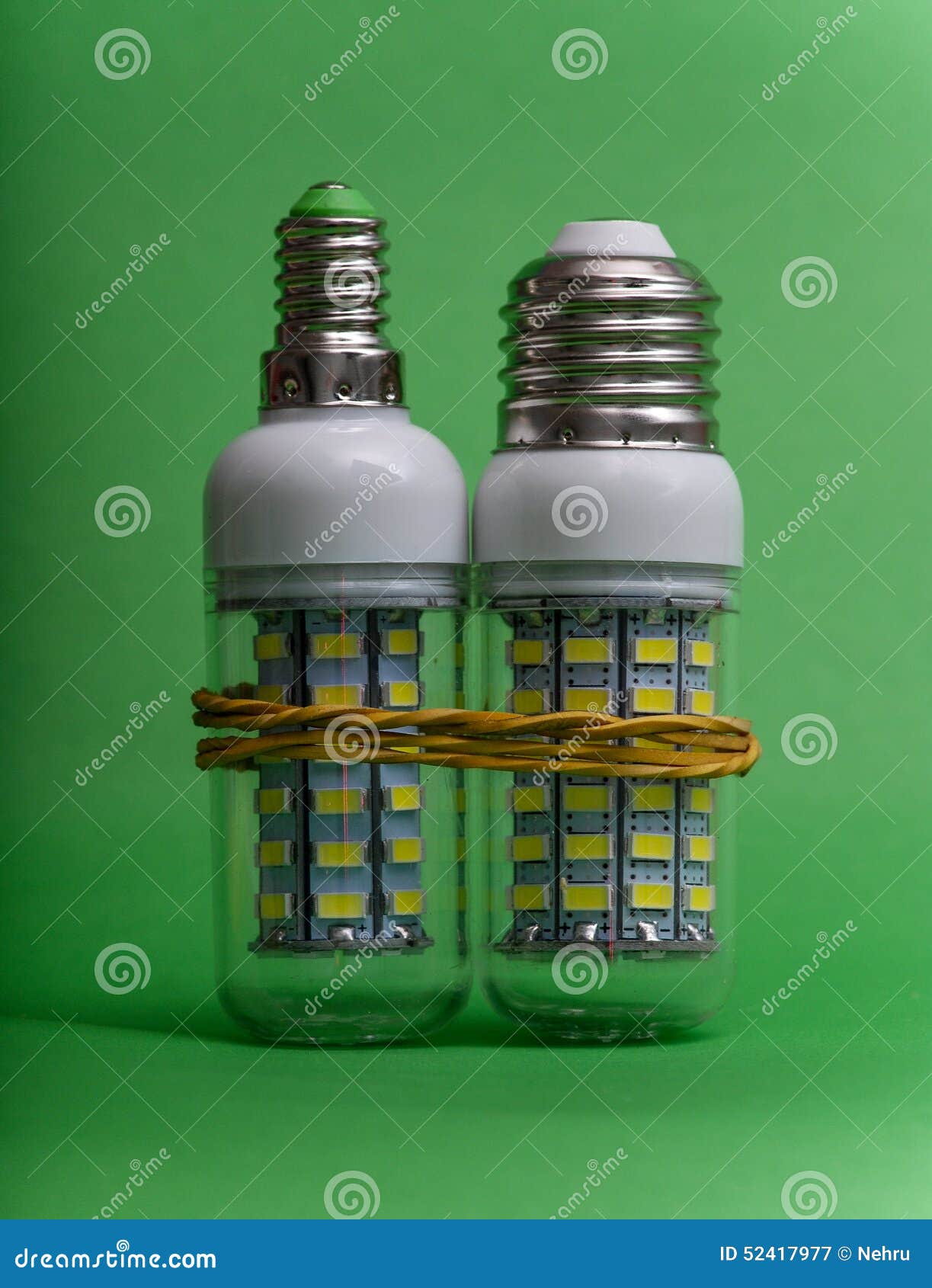 Led Light Bulb,clean Energy Concept, Environment, Stock Image - Image ...