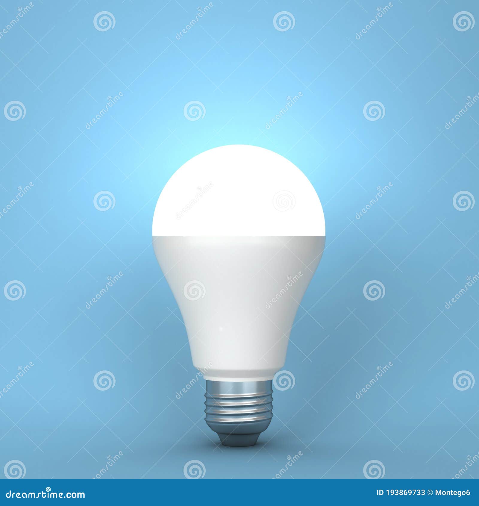 Led light bulb stock illustration. Illustration of equipment - 193869733
