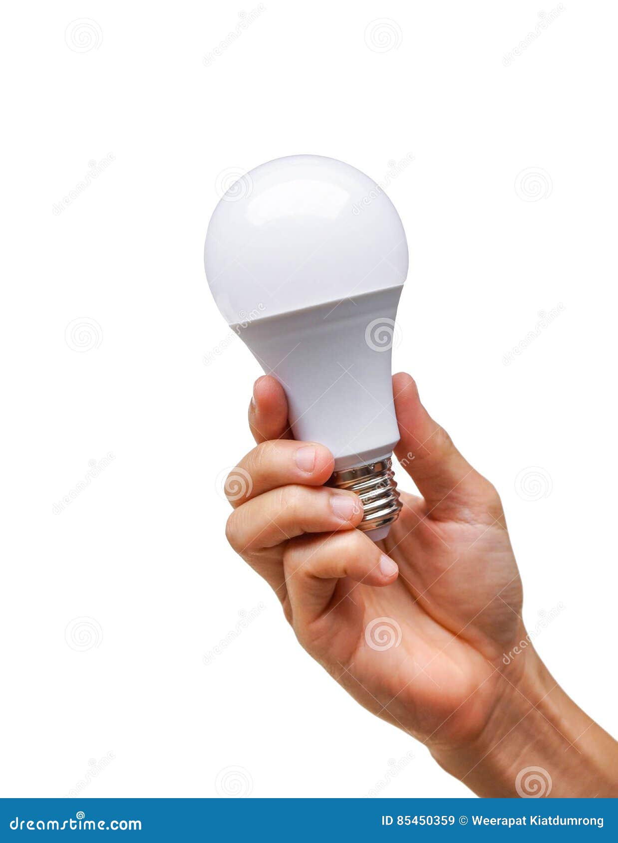 A LED light bulb stock image. Image of electricity, bulb - 85450359